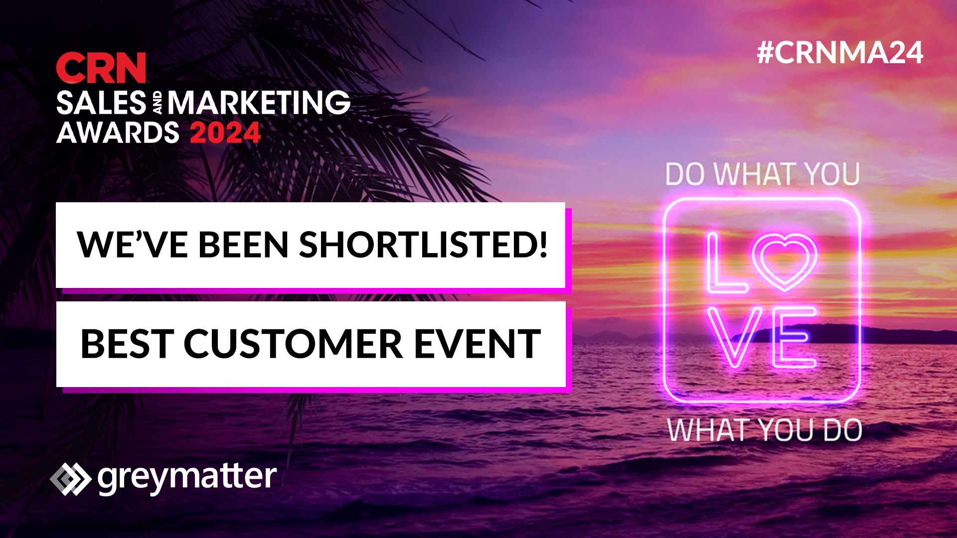 ISV Partner Day Shortlisted for CRN Sales & Marketing Award