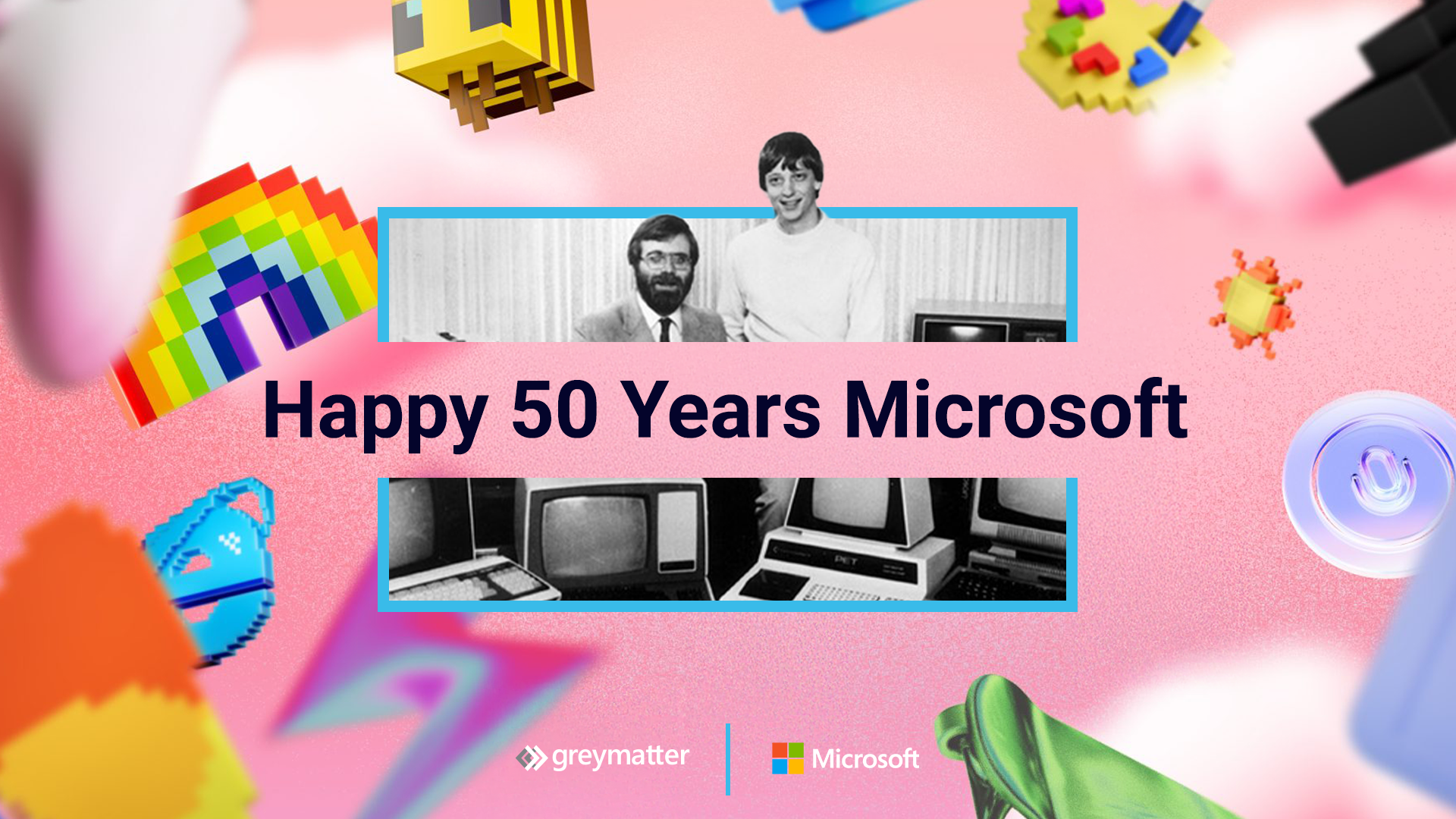 Microsoft celebrates 50 years of innovation Microsoft celebrates 50 years of innovation