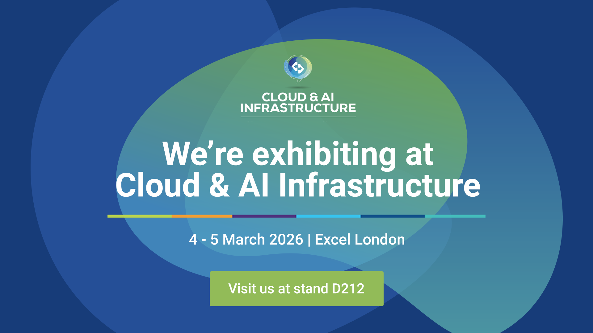 We're exhibiting | Cloud AI & Infrastructure London 2026